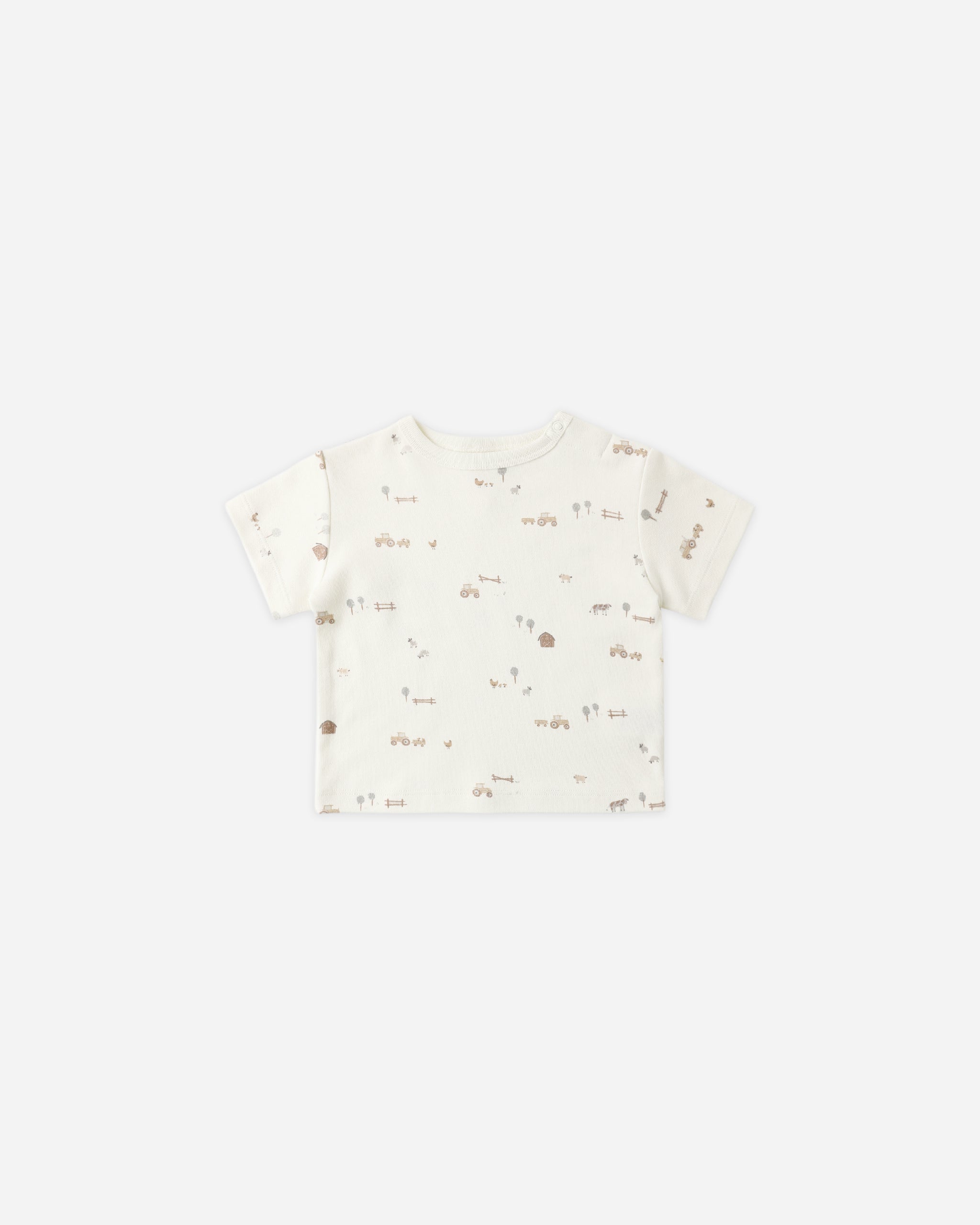 Boxy Tee || Farm – ROBIN•riley