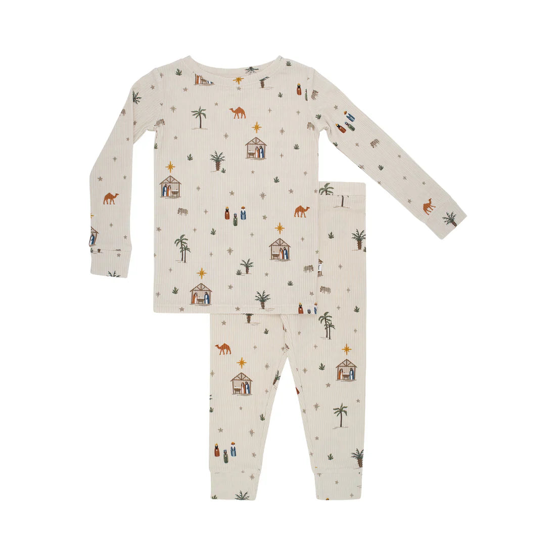 Two-Piece Bamboo Pajama Set | Nativity – ROBIN•riley